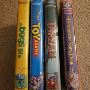 Other | Disney Pixar Vhs Lot | Poshmark
